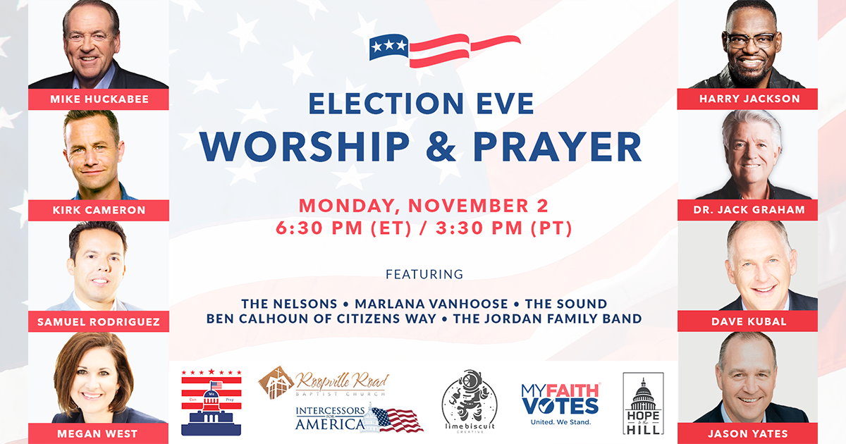 My Faith Votes | 2020 Election Eve Worship & Prayer Event