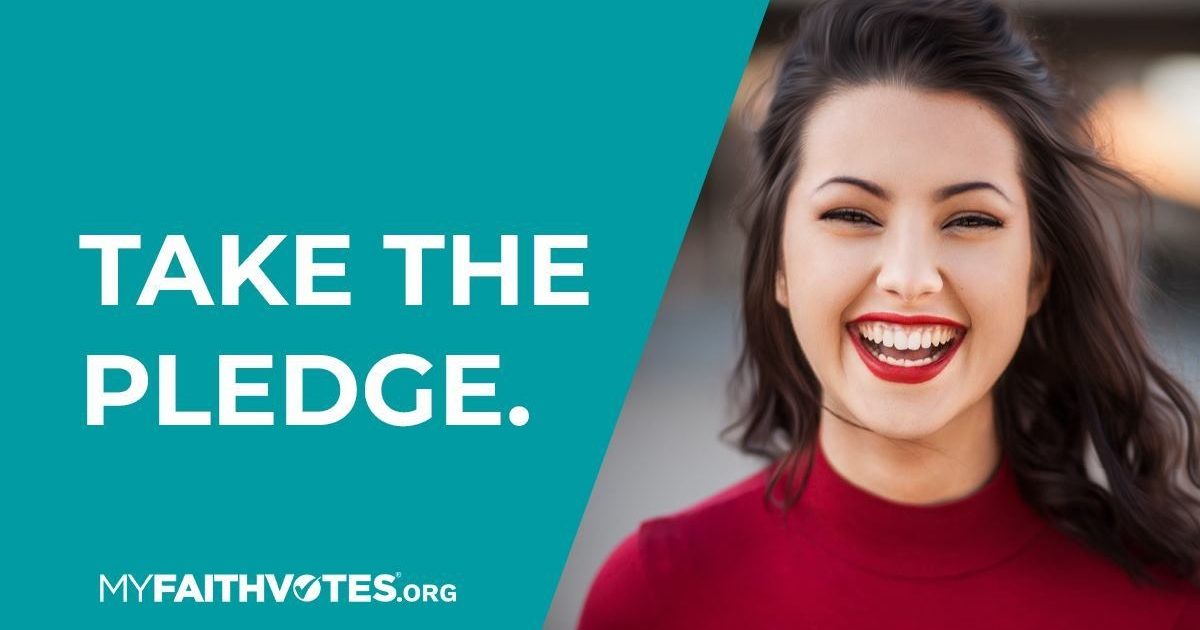 My Faith Votes | Pledge To Vote